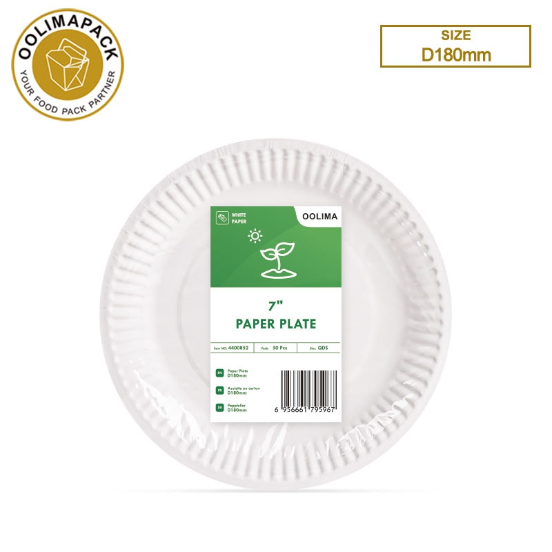 D180mm Paper plate